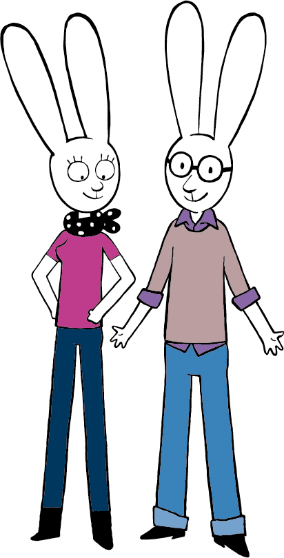 Characters - Simon Super Rabbit - Family and Friends